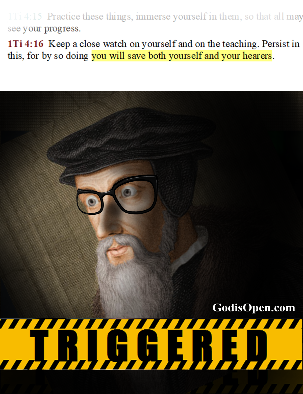 Meme Monday – Save Yourself | God is Open