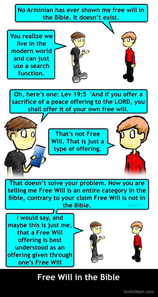 Meme Monday – Free Will in the Bible | God is Open